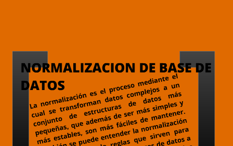 Normalizacion de Base de Datos by Cindy Ajtun on Prezi