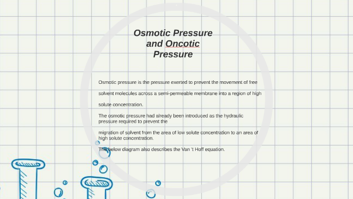 Osmotic Pressure and Oncotic Pressure by Rakhymbek Razakhbergenov on Prezi