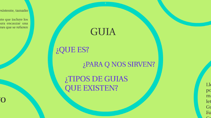 ¿QUE ES GUIA? by jesus garduño on Prezi