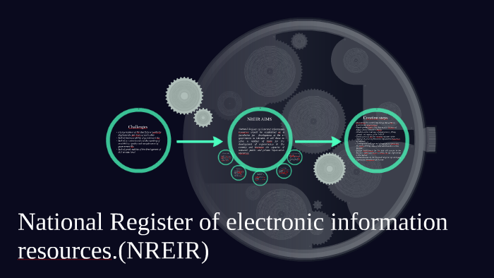 National Register of electronic information systems by Andrii Piskun on ...