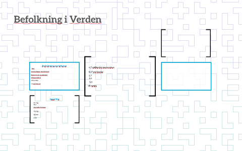 Befolkning i Verden by Arnt Kalvik