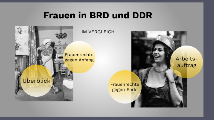 Frauen in der DDR und BRD by Emma J on Prezi