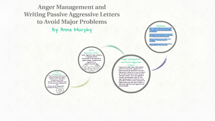Anger Management and Passive-Aggressive Letters by Anna M on Prezi