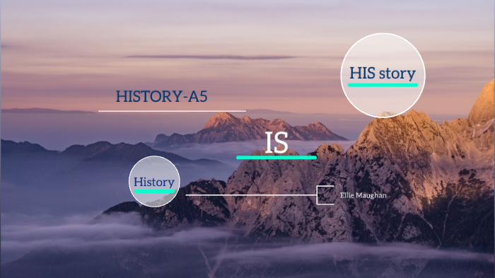 history, HIS-story by ellie maughan on Prezi