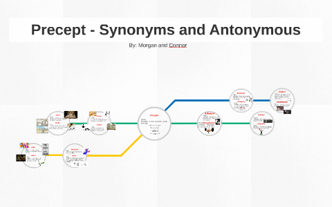 Precept - Synonyms and Antynonmys by morgan s on Prezi
