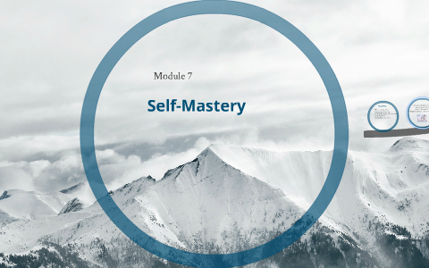 Module 7 - Self-Mastery by Vicki Baumgartner on Prezi