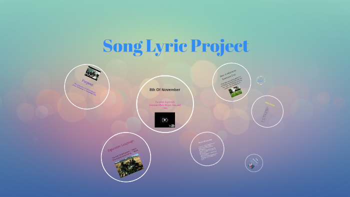 Song Lyric Project by Megan S on Prezi