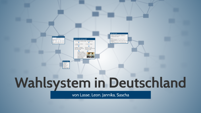 Wahlsystem in Deutschland by Kevin Thürnau on Prezi