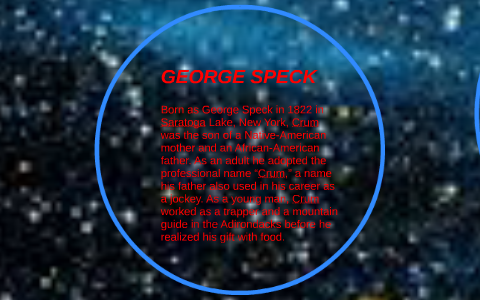 GEORGE SPECK by elionyka pa on Prezi