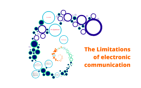 The Limitations of electronic communication by Jhon Cena Khaled on Prezi