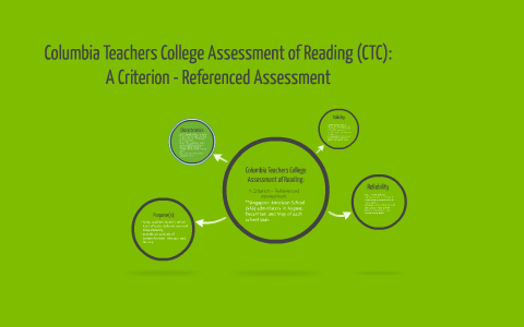 CTC Assessment by Marielle Ropicky on Prezi