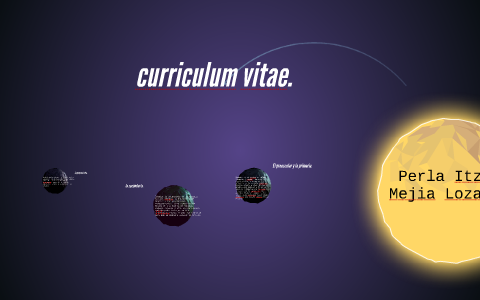 curriculum vitae. by Itzel Lozada