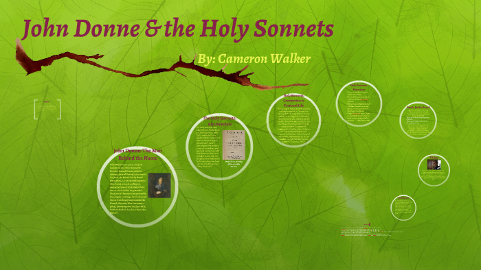 John Donne & The Holy Sonnets by Cameron Walker