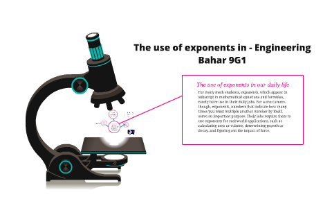 The use of exponents in - Engineering by Bahar Ferdosi on Prezi