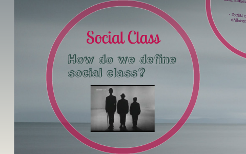 Social Class Presentation by matthew booth on Prezi