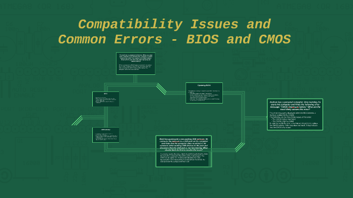 Compatibility Issues and Common Errors - BIOS and CMOS by Joanne Edley ...