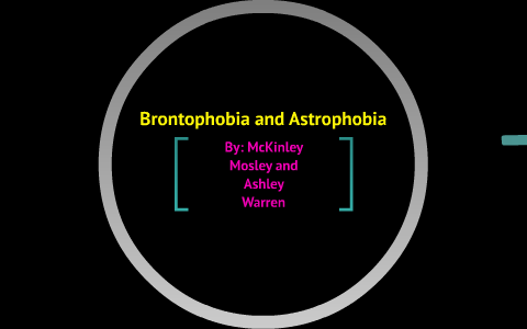 Brontophobia and Astraphobia by McKinley Mosley