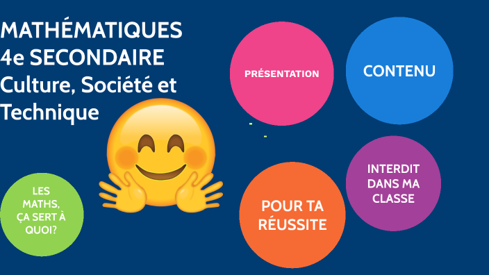 Accueil 4e secondaire CST by Annie Grenier on Prezi