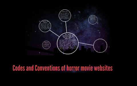 Codes and Conventions of horror movie websites by Oliver Clark on Prezi