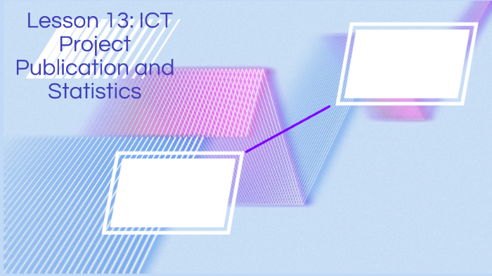 Lesson 13: ICT Project Publication and Statistics by Nozid Anodrac ...