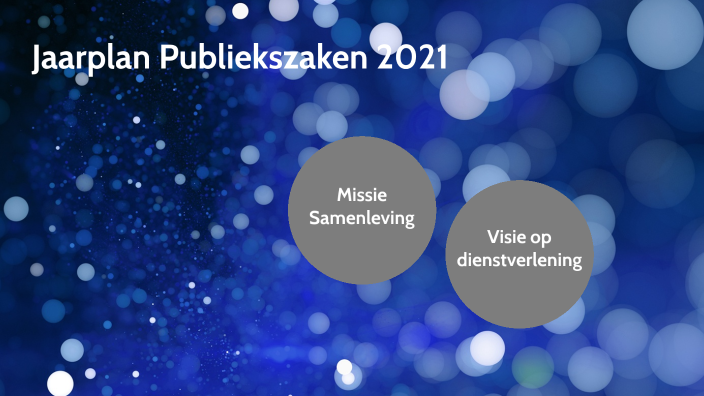 Jaarplan publiekszaken 2021 by Fenna Terwindt on Prezi