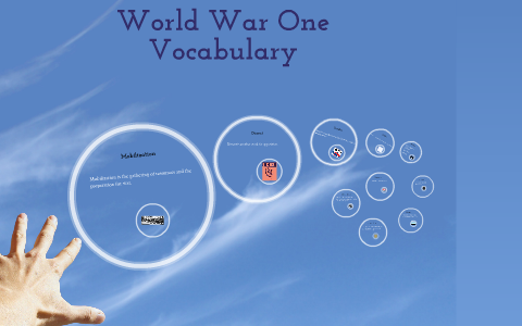 World War One Vocabulary by Brayla F on Prezi