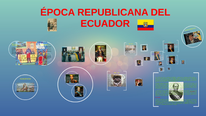 Época Republicana del Ecuador by Daniel Romero on Prezi