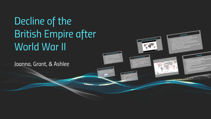 Decline of the British Empire after World War II by Ashlee Neely on Prezi