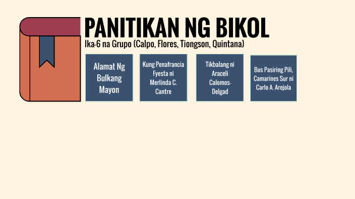 Panitikan ng Bikol by CHAZZ KIERA FLORES on Prezi