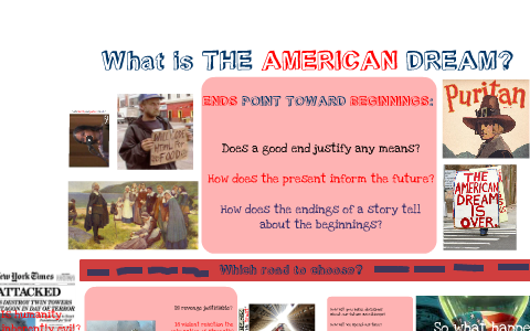 "The American Dream" (AP English III) by Doug Levandowski
