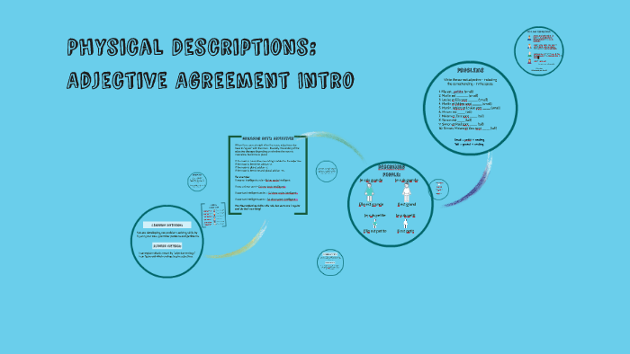 Adjective agreement describing people by Greta Scott on Prezi