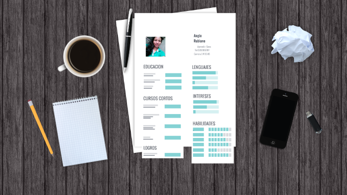 hoja de vida by angie rubiano on Prezi