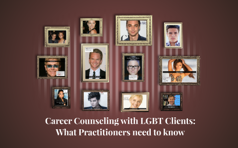 Career Counseling with LGBT Clients: What Practitioners need by Shaleia ...