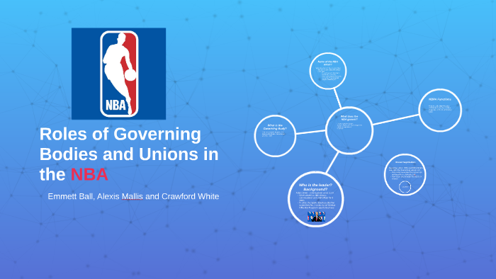 Roles of governing bodies and unions in the NBA by Alexis Mallis on Prezi