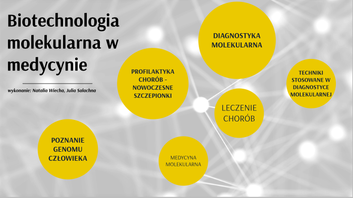 Biotechnologia molekularna w medycynie by Natalia Wiecha on Prezi