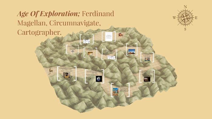 Age Of Exploration; Ferdinand Magellan, Circumnavigate, Cart by ...
