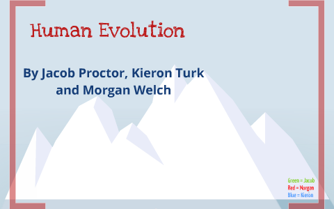 Science: Human Evolution by Jacob Proctor