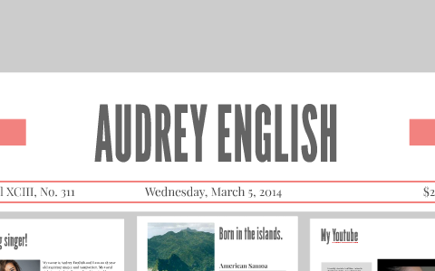 AUDREY ENGLISH by Audrey English on Prezi
