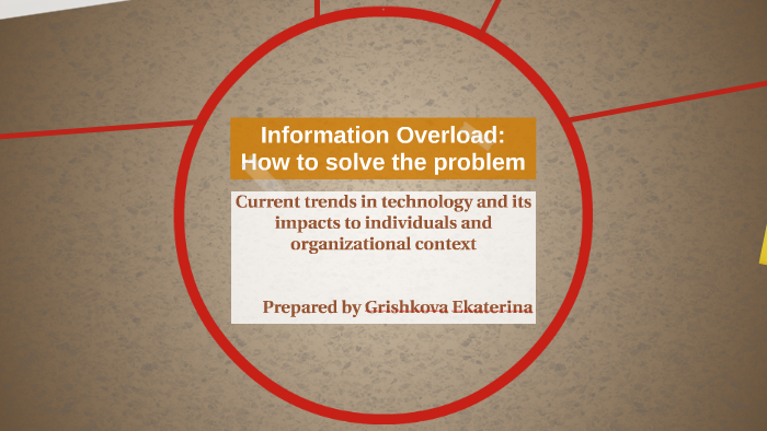 Information Overload: How to solve the problem by Kate Belove on Prezi