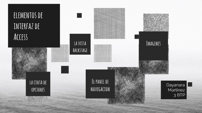 Elementos de la Interfaz de Microsoft Access by Sophie Martinez on Prezi