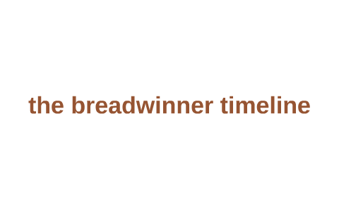 the breadwinner timeline by Brandon Salazar on Prezi