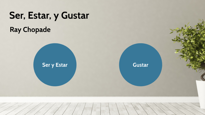 Ser, Estar, y Gustar by Reva C on Prezi