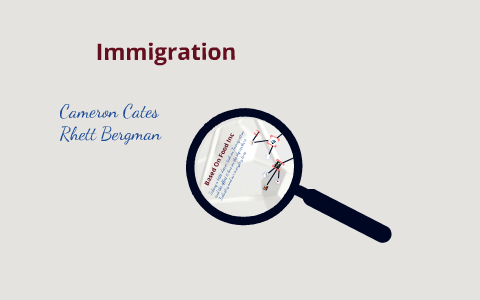 Immigration Visual Aid by Cameron Cates on Prezi