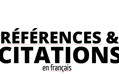RÉFÉRENCES & by Aimee Levesque on Prezi