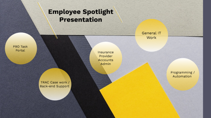 Employee Spotlight Presentation by Hunter Perryman on Prezi