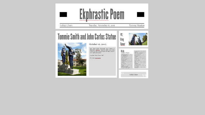 Ekphrastic Poem by ashley chum on Prezi