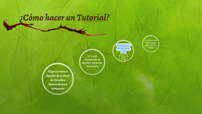 ¿Cómo hacer un Tutorial? by Rafael Alva