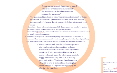 Central Core Myopathy by Tatiana Oliveira on Prezi