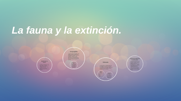 La fauna. Definición e imágenes by Steven Chicaiza on Prezi