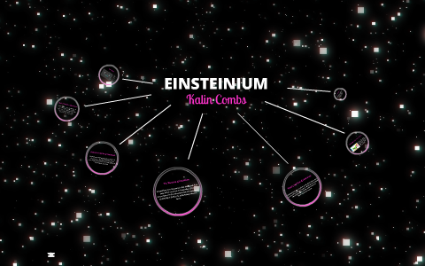 The Element Einsteinium by Kalin Combs on Prezi